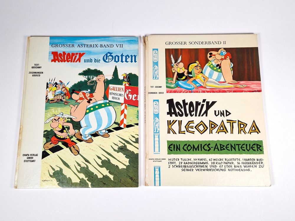 Erstauflage: Asterix und Kleopatra u. Asterix und die Goten | Kaufen auf Ricardo
