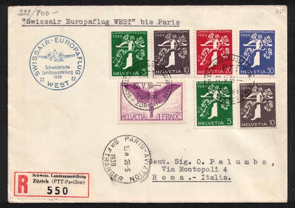 1939 Swissair Europaflug West (Neu (gemäss Beschreibung)) in Nuglar für CHF 10.5 – mit Lieferung ...