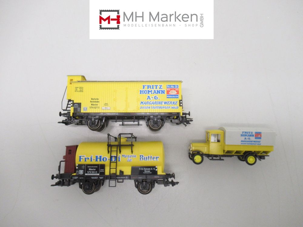 Märklin 48924 Wagen-Set Fritz Homann Dissen der DRG WS H0 AC (Gebraucht ...