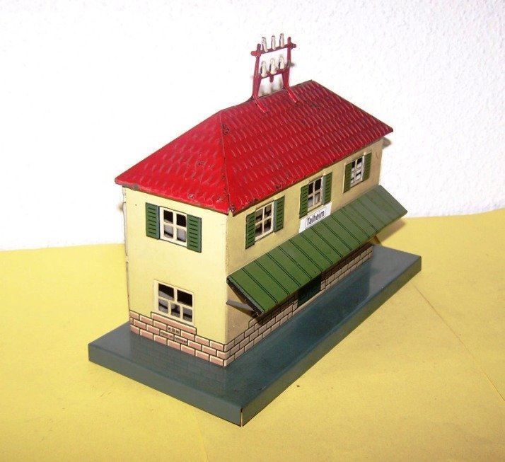 BUB Bahnhof aus lithogr. Blech Spur 0 | Kaufen auf Ricardo