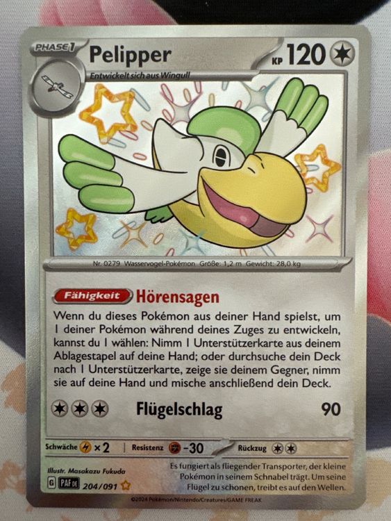 Pokemon Pelipper Shiny Paldeas Schicksale / Paldean Fates | Kaufen auf ...