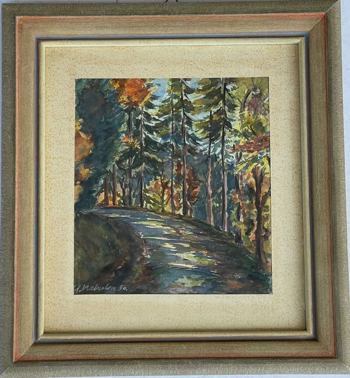 Ueli NABULON (1919) Aquarell (Gebraucht) in Root für CHF 45 – mit ...
