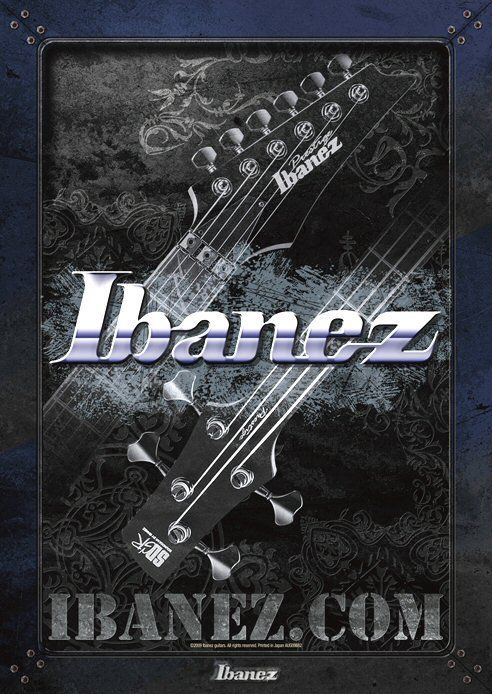 LIMITED EDITION STUFF:Ibanez Guitars Poster (Neu und originalverpackt ...
