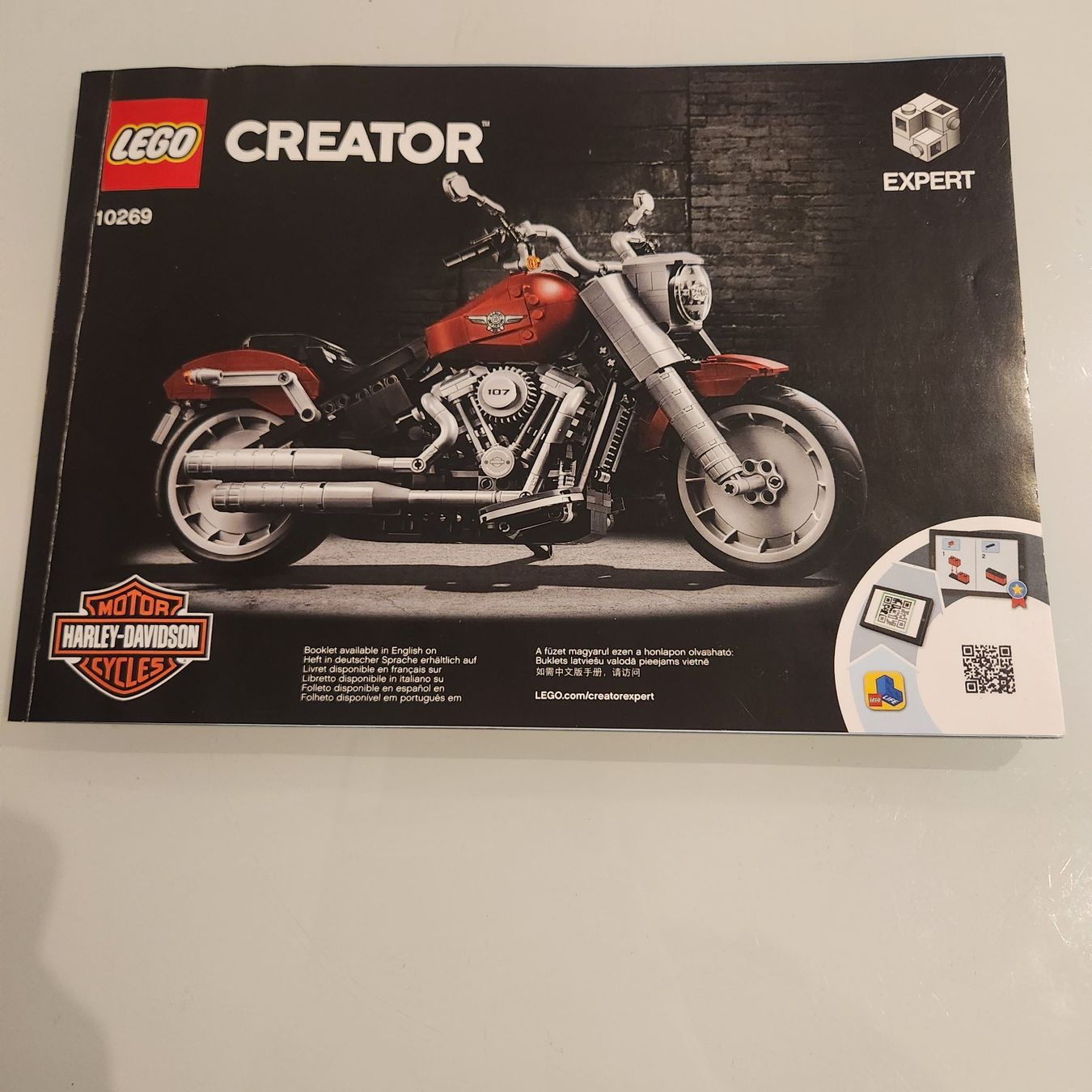 Lego Creator Harley-Davidson Fat Boy 10269 (Neu (gemäss Beschreibung ...