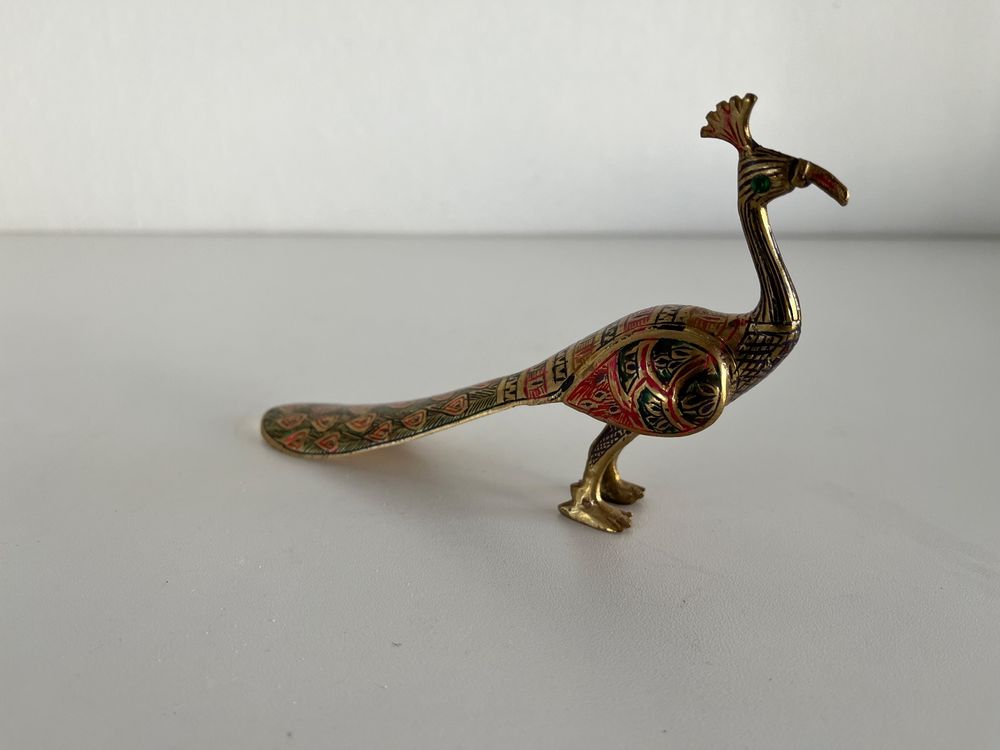 Pfau aus Messing | Kaufen auf Ricardo