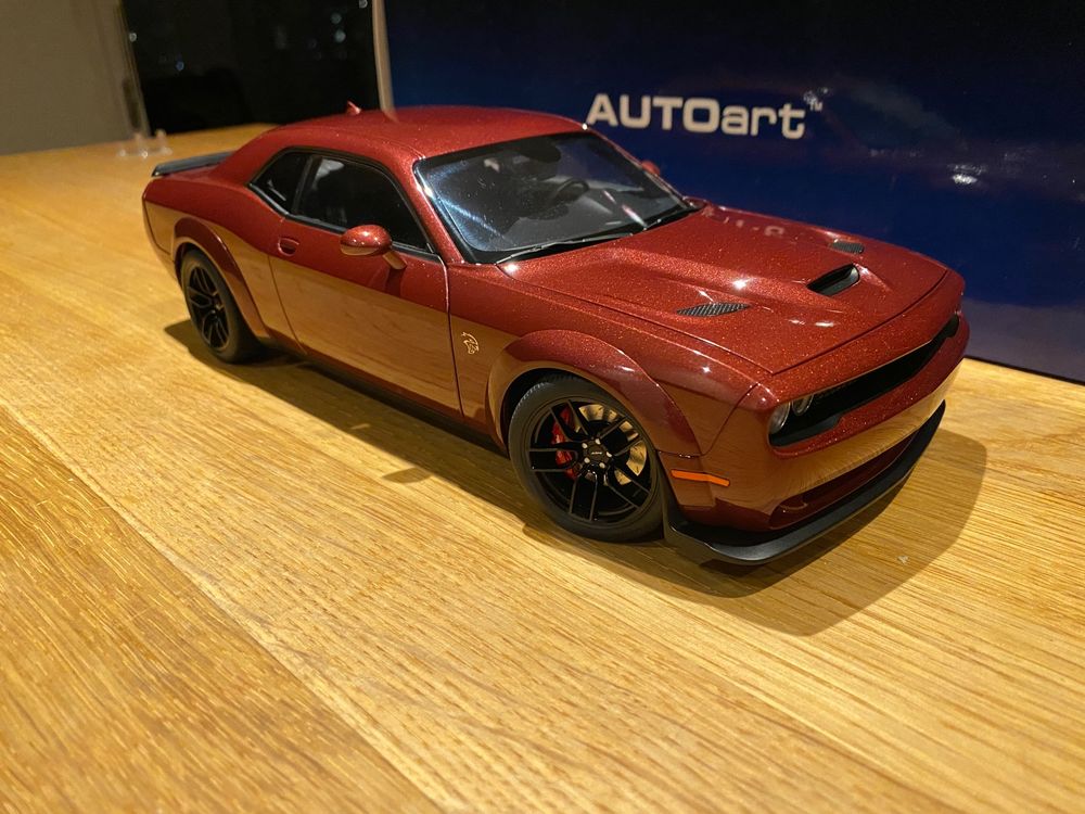 AutoArt Dodge Challenger SRT Octane Red 1:18 | Kaufen auf Ricardo