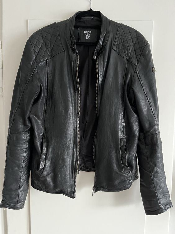 Tigha Lederjacke Herren L | Kaufen auf Ricardo