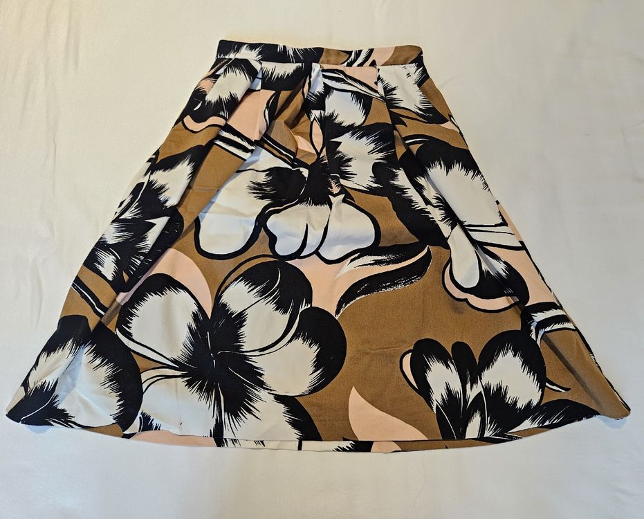 Midi Hallhuber Rock 38 (S) Floral frühlingshaft, knielang | Kaufen auf ...