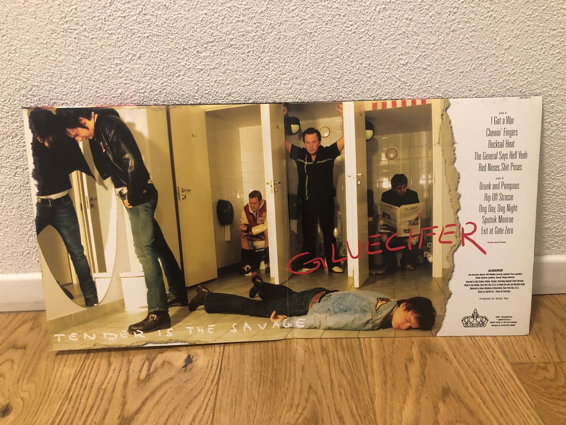 GLUECIFER - TENDER IS THE SAVAGE LP ORIG SWE 2000 ROCK (Gebraucht) in ...