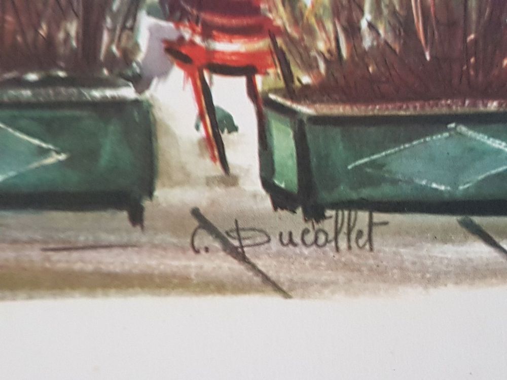 Lithographie Claude Ducollet... (Gebraucht) in Glattbrugg für CHF 40 ...