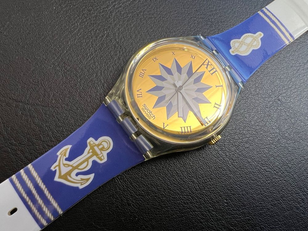 VINTAGE - SWATCH GK 140 “ANCHORAGE” (1991) (Neu und originalverpackt ...