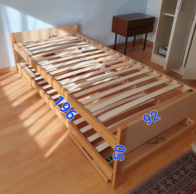 Sommier à lattes lit double extensible/Lattenrost ausziehbar (Gebraucht ...