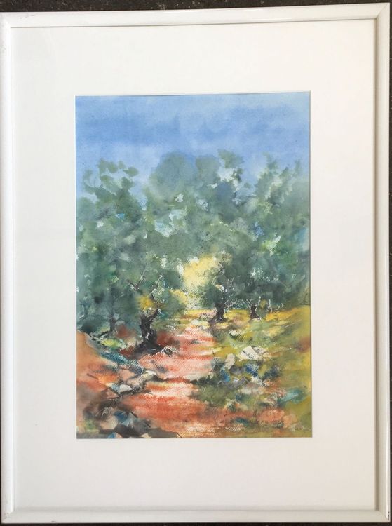 Landschafts-Aquarell unleserlich Sign. (Gebraucht) in Root für CHF 5 – mit Lieferung auf Ricardo ...