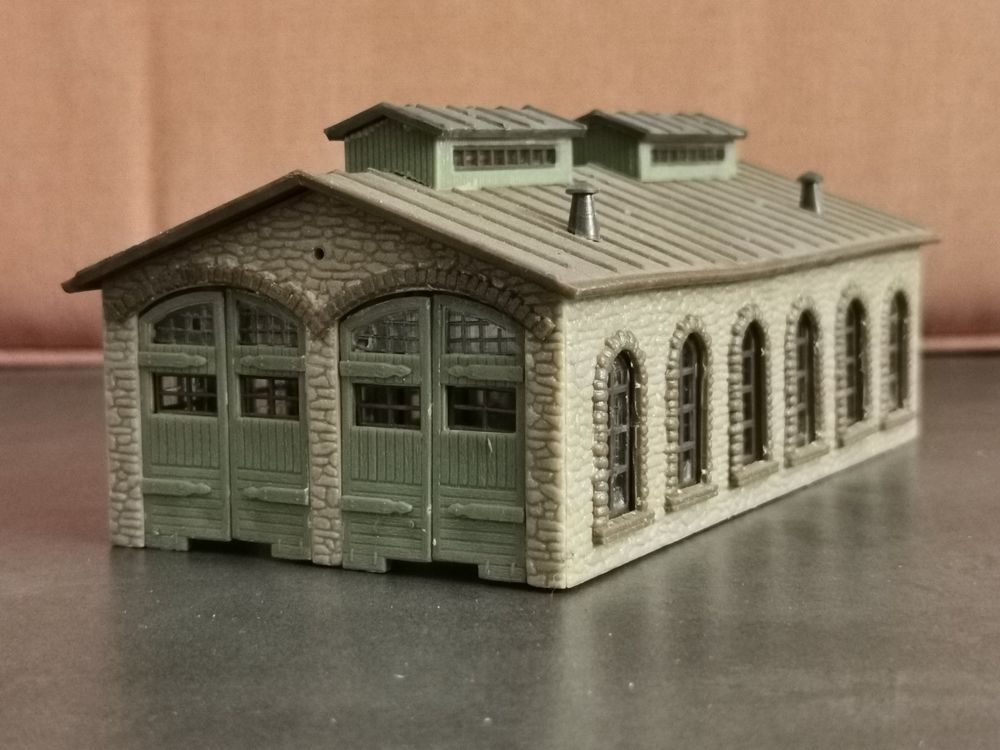 Spur n-Modell Zweiständiger Lokschuppen | Kaufen auf Ricardo