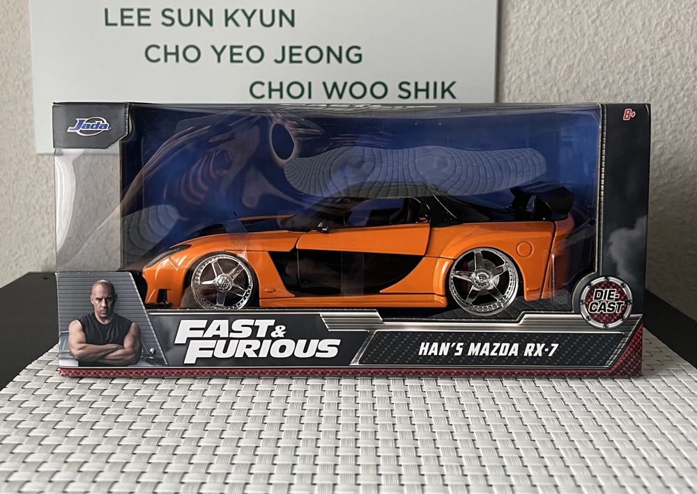 Jada - Fast & Furious Han‘s Mazda RX-7 (NEU) (Neu und originalverpackt ...