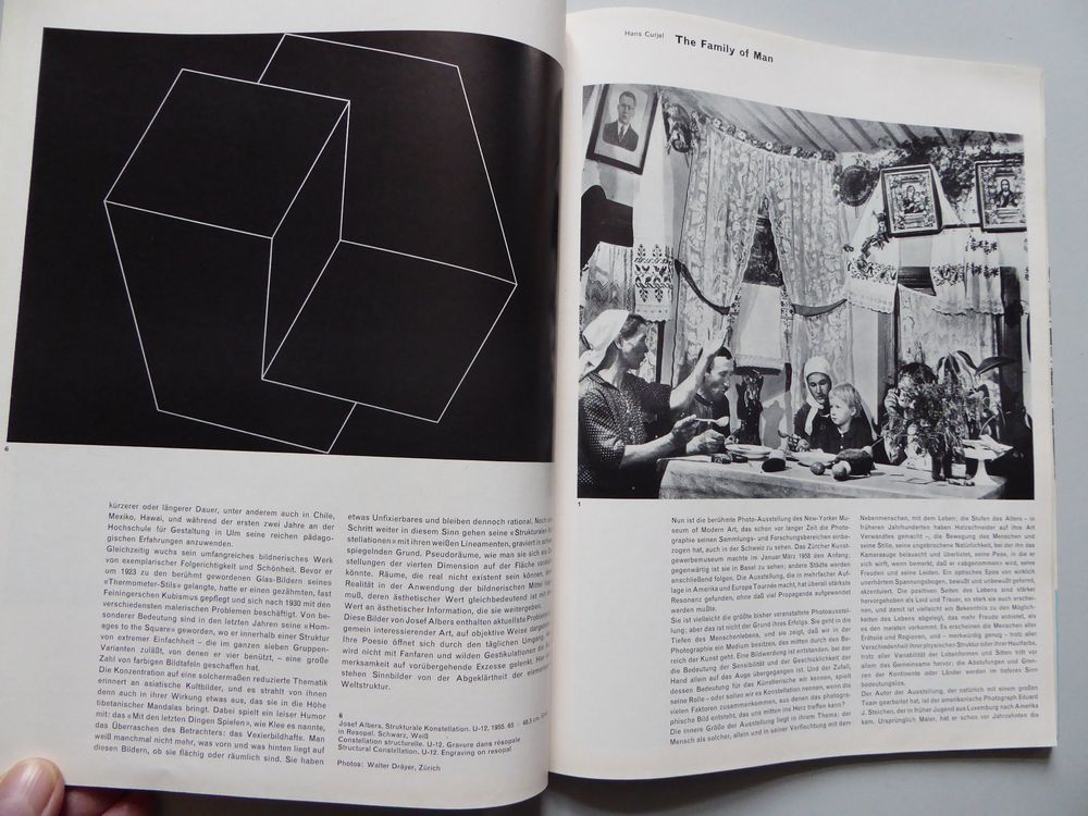 werk April 1958 Bauen in Israel, Josef Albers von Max Bill (Gebraucht ...