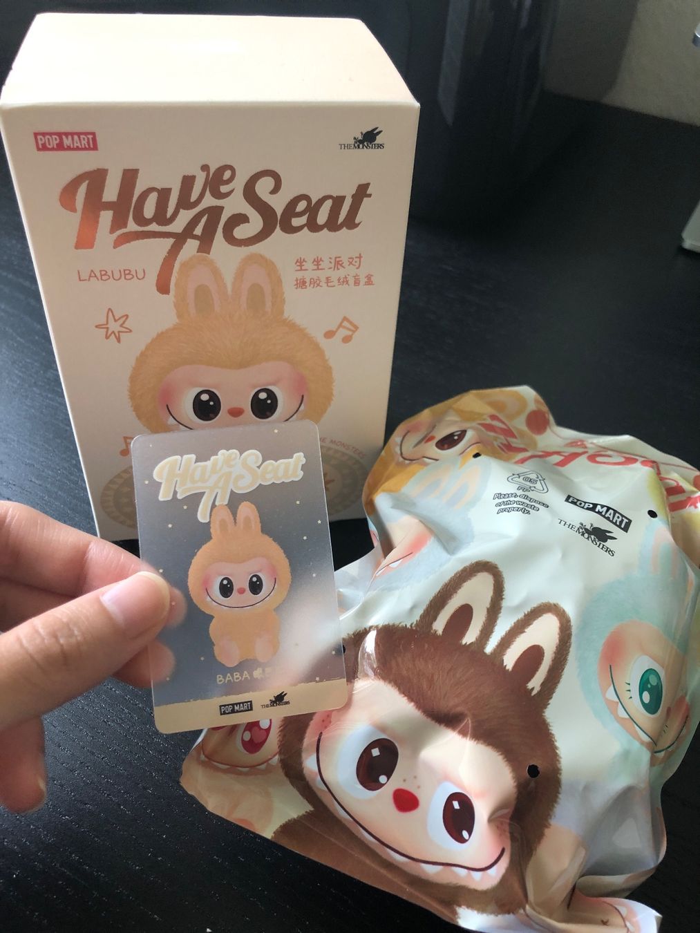 Pop Mart Labubu V2 Have A Seat Baba Check Card Kaufen Auf Ricardo