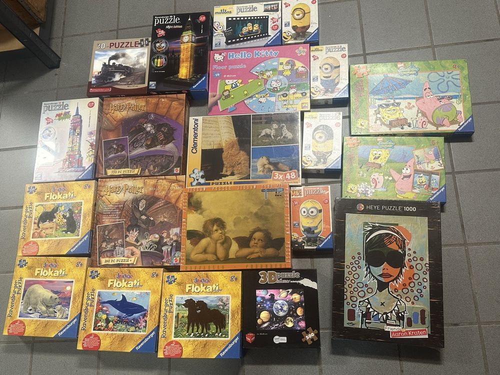 Diverse Kinder Puzzles Ravensburger ua. | Kaufen auf Ricardo