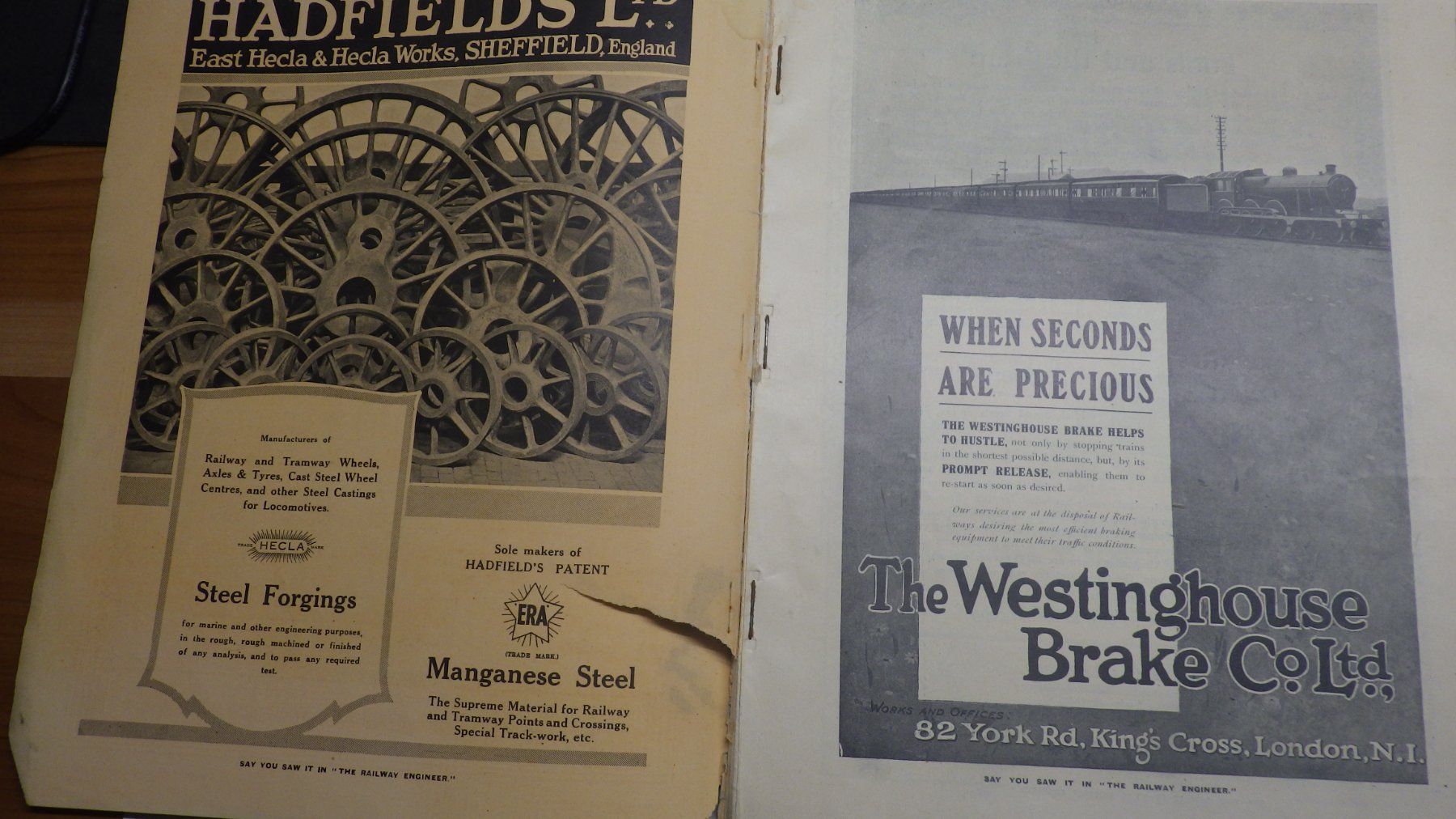 RAILWAY ENGINEER MAY 1920 SELTENES EISENBAHN HEFT VINTAGE (Gebraucht ...