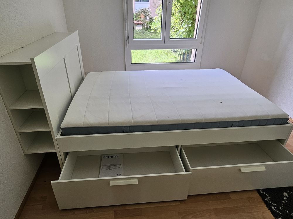 Schone Ikea Brimnes Bett Anleitung Fotos