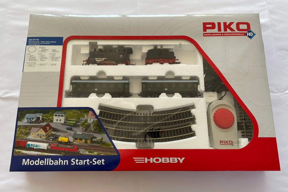 PIKO Modellbahn Start-Set, HO 57110, Personenzug (Neu und ...