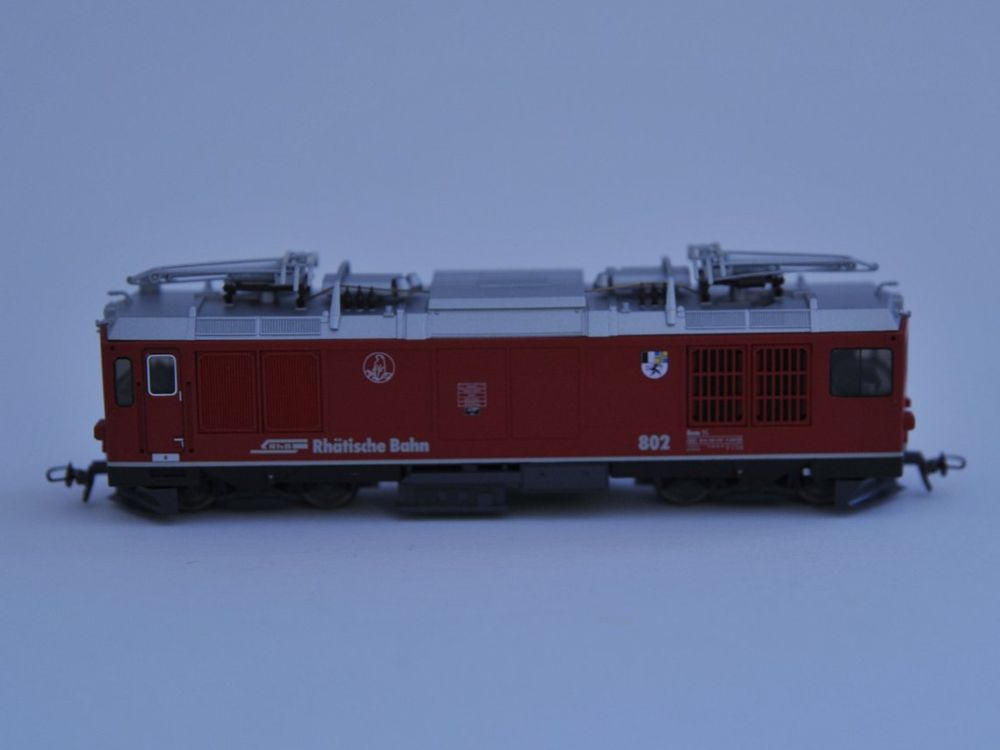 BEMO 1267 122 RhB Gem 4/4 802 Zweikraftlok modernisiert | Kaufen auf Ricardo