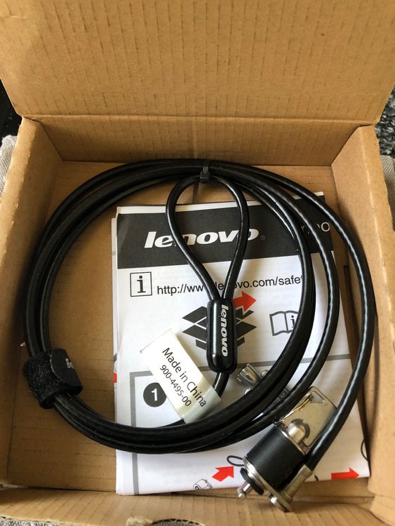 Lenovo Laptop Security Cable Lock (Neu und originalverpackt) in Brugg ...