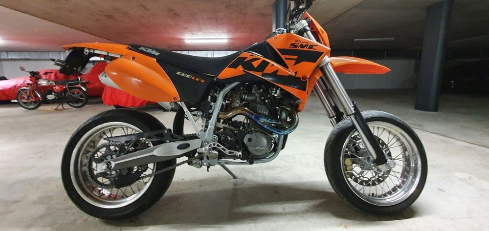 KTM 660 SMC LC4 Supermoto wie NEU (Gebraucht) in Scherzingen für CHF ...