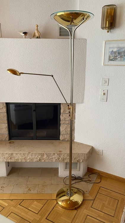 Stehlampe mit Leselampe (Gebraucht) in Wil SG für CHF 69 – nur Abholung auf Ricardo kaufen