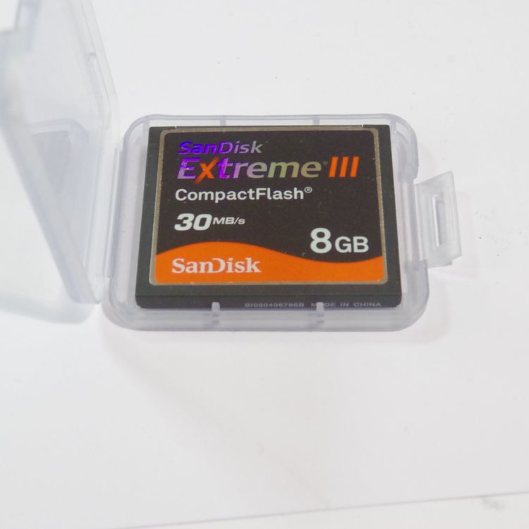 Compact Flash Sandisk Extreme III 8 GB | Kaufen auf Ricardo