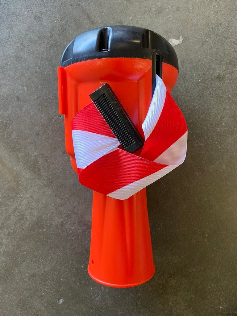 🔴 Kegel-Absperrband 8x Stück automatisch Rückprall /675x (Neu (gemäss ...