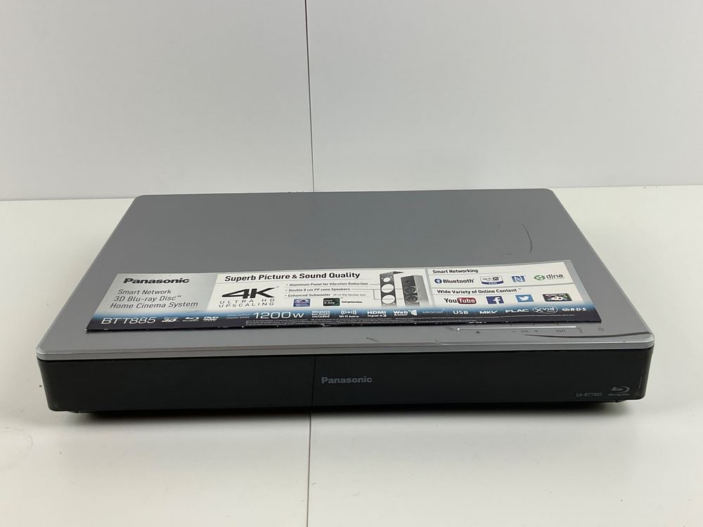 Panasonic BTT885 Blue Ray Home Cinema System ungetestet (Defekt) in ...