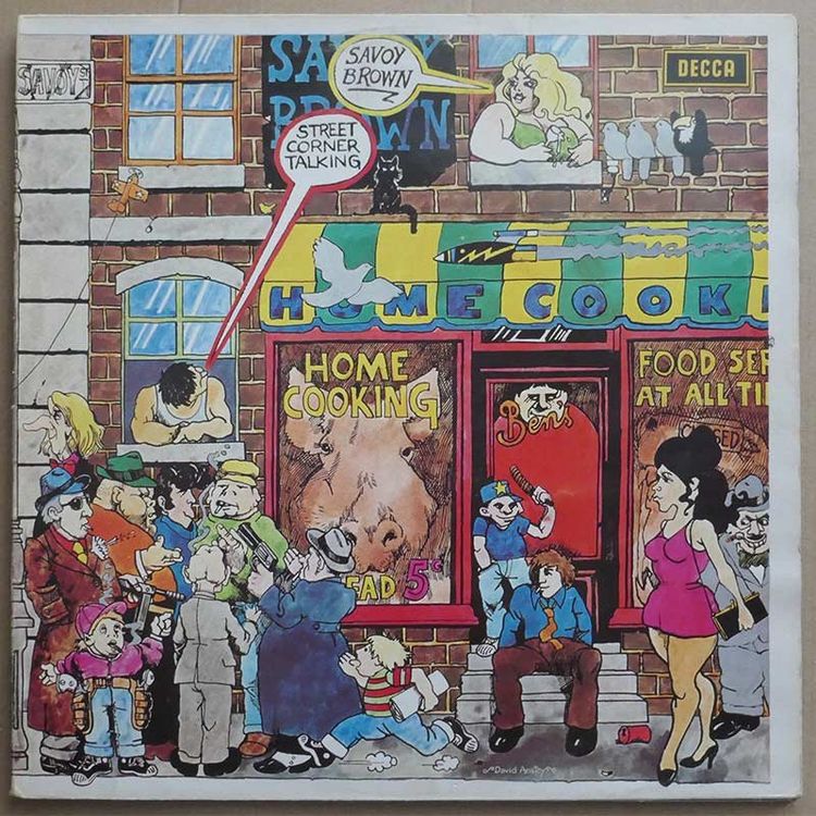 Savoy Brown – Street Corner Talking - UK 1971 - VG++ to NM (Gebraucht ...