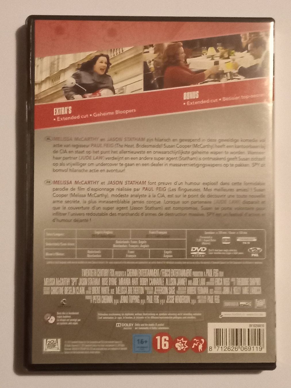 E1 DVD - Jason Statham / SPY (franz.) - wie neu (Neu (gemäss ...