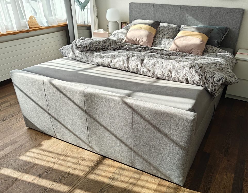 Boxspring Evenskjer Ikea 160x200 Kaufen Auf Ricardo