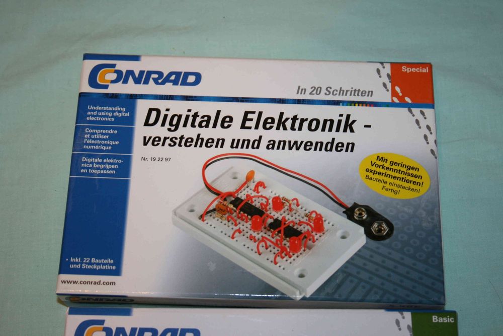 2 Elektronik Bausätze zum Lernen (Conrad). (Neu (gemäss Beschreibung)) in Cadenazzo für CHF 8 ...