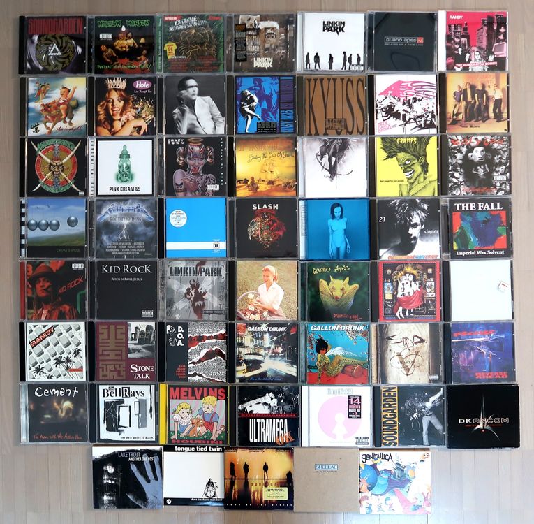 Lot/Sammlung mit 54 CD's HARD & HEAVY in sehr gutem Zustand (Gebraucht ...