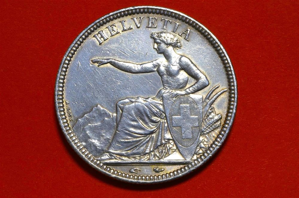 5 Franken 1851 (Gebraucht) in Oberglatt für CHF 255 – mit Lieferung auf Ricardo kaufen