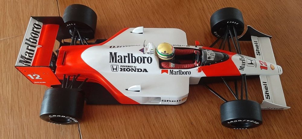 McLaren MP4/4 Honda Ayrton Senna F1mit Marlboro Decals 1:12 | Acheter ...