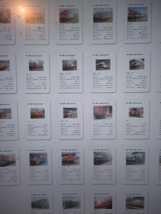 SBB Lokomotiven Und Züge Quartett 52 Karten (Neu und originalverpackt) in Herznach für CHF 32 ...