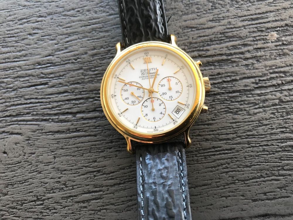 Zenith El primero cal. 400 vergoldet (Gebraucht) in Strengelbach für ...