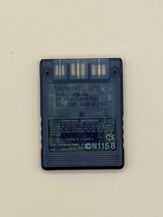 PlayStation 2 Memory Card 8MB Original Sony – Tested Working (Gebraucht ...
