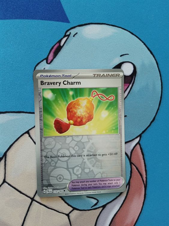 Bravery Charm 173 - paldea Evolved Reverse Holo | Kaufen auf Ricardo