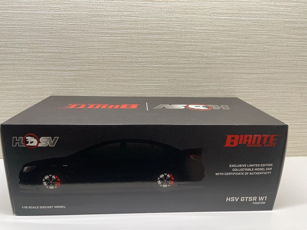Sammlermodellauto Biante HSV GTSR W1 Phantom 1:18 Neu! Limit (Neu und ...