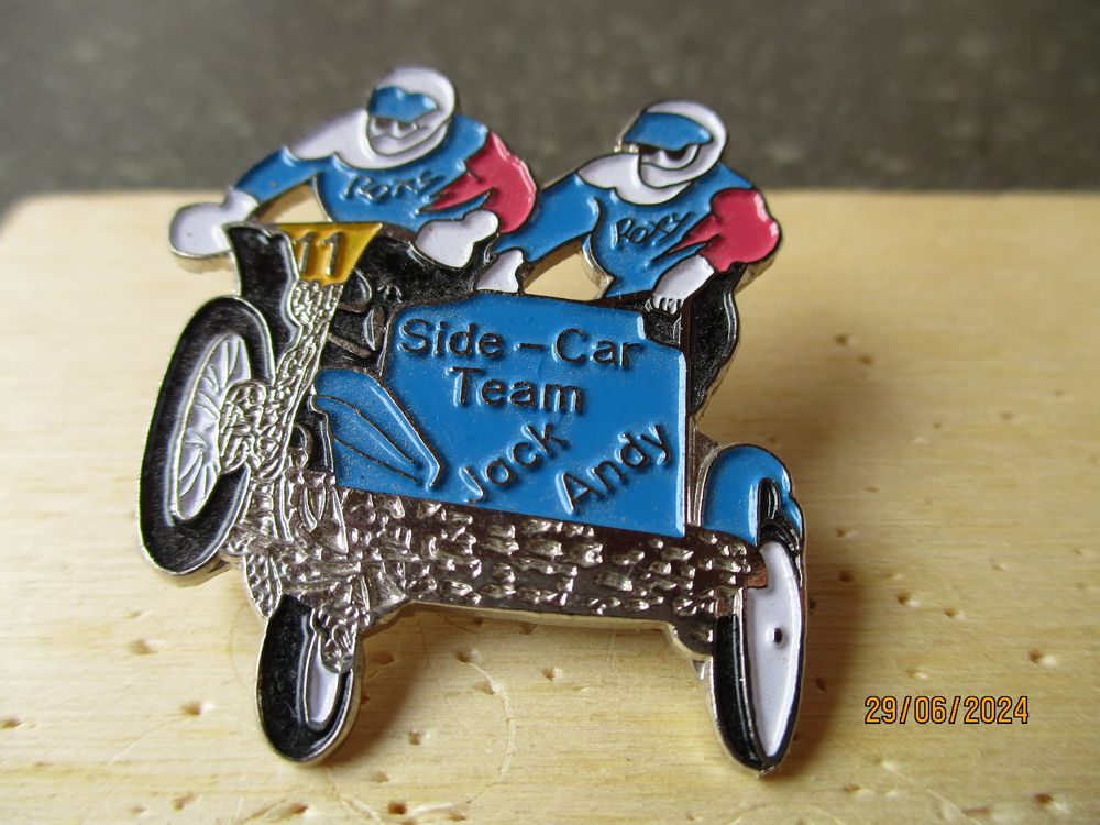 Motocross Side Car Team Jack und Andy Pin Moto Cross | Kaufen auf Ricardo