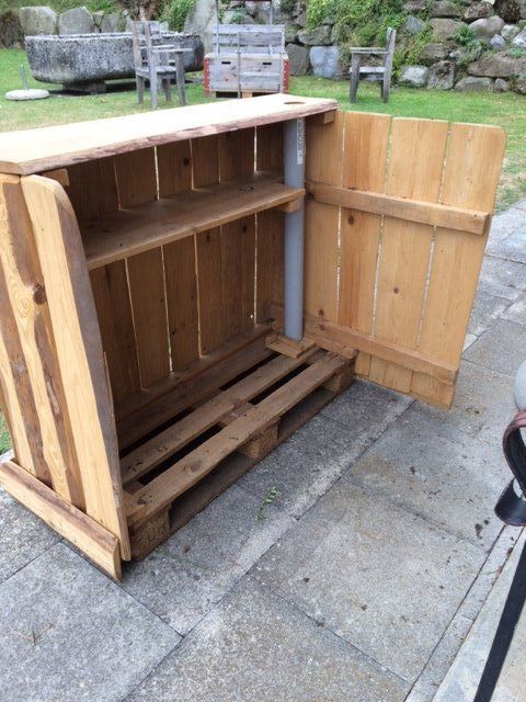 Bar Getränkebar Holzbar Event-bar Mobilbar Theke Stehbar (Gebraucht) in ...