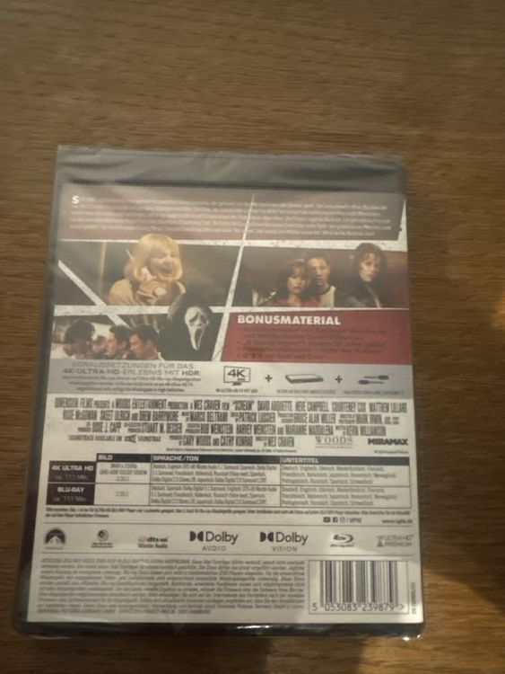 Scream (2022) - 4K Ultra HD Blu-ray - Uncut - Neu! (Neu und ...
