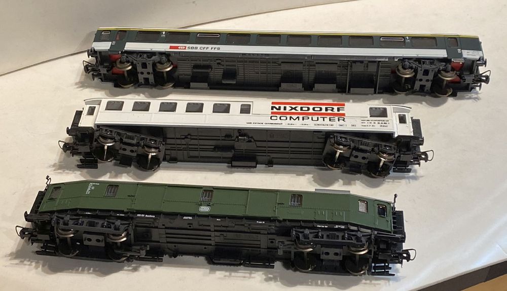 Roco 3 Personen/Gepäck-Wagen: 44449, 44466, 44471 in OVP | Kaufen auf ...