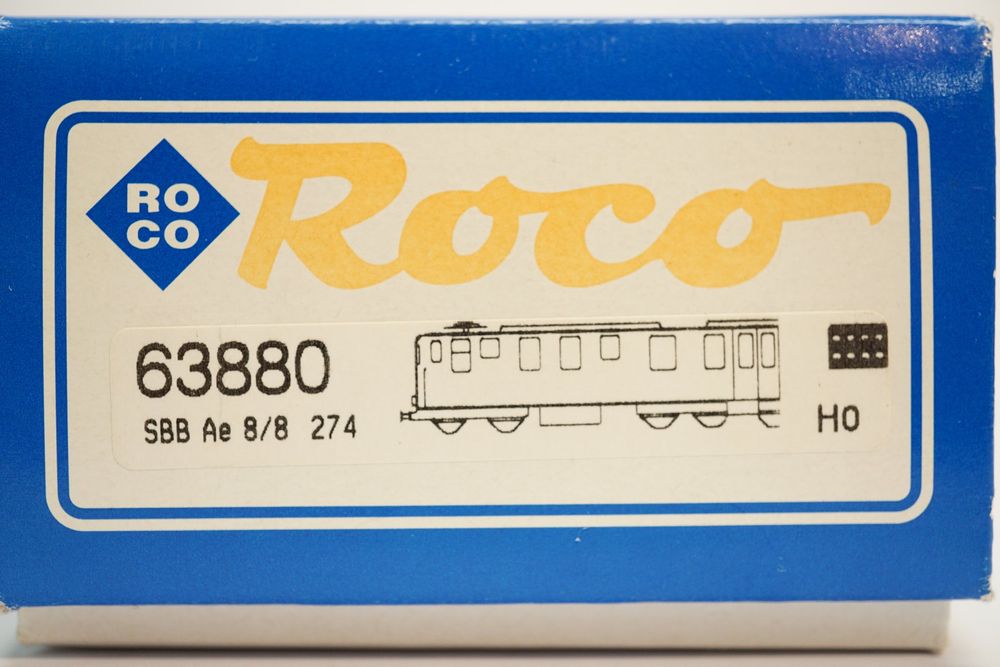 8å Roco 63880 BLS Ae 8/8 E-Lok Muni 274 braun (Gebraucht) in Uetendorf ...