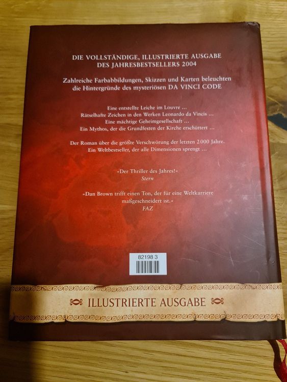Sakrileg - Illustrierte Ausgabe / The Da Vinci Code (Gebraucht) in Schneisingen für CHF 6 – mit ...